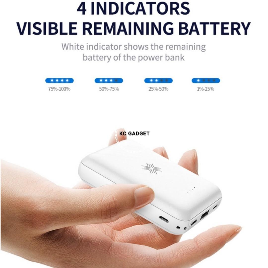 rock space p51 mini wireless power bank 10000 mah, Mobile Phones ...
