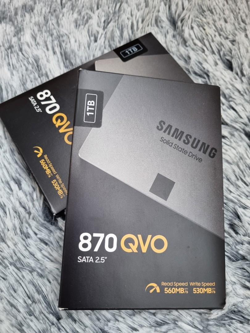 SAMSUNG 870 QVO SATA 2.5" - 1TB, Computers & Tech, Parts & Accessories ...