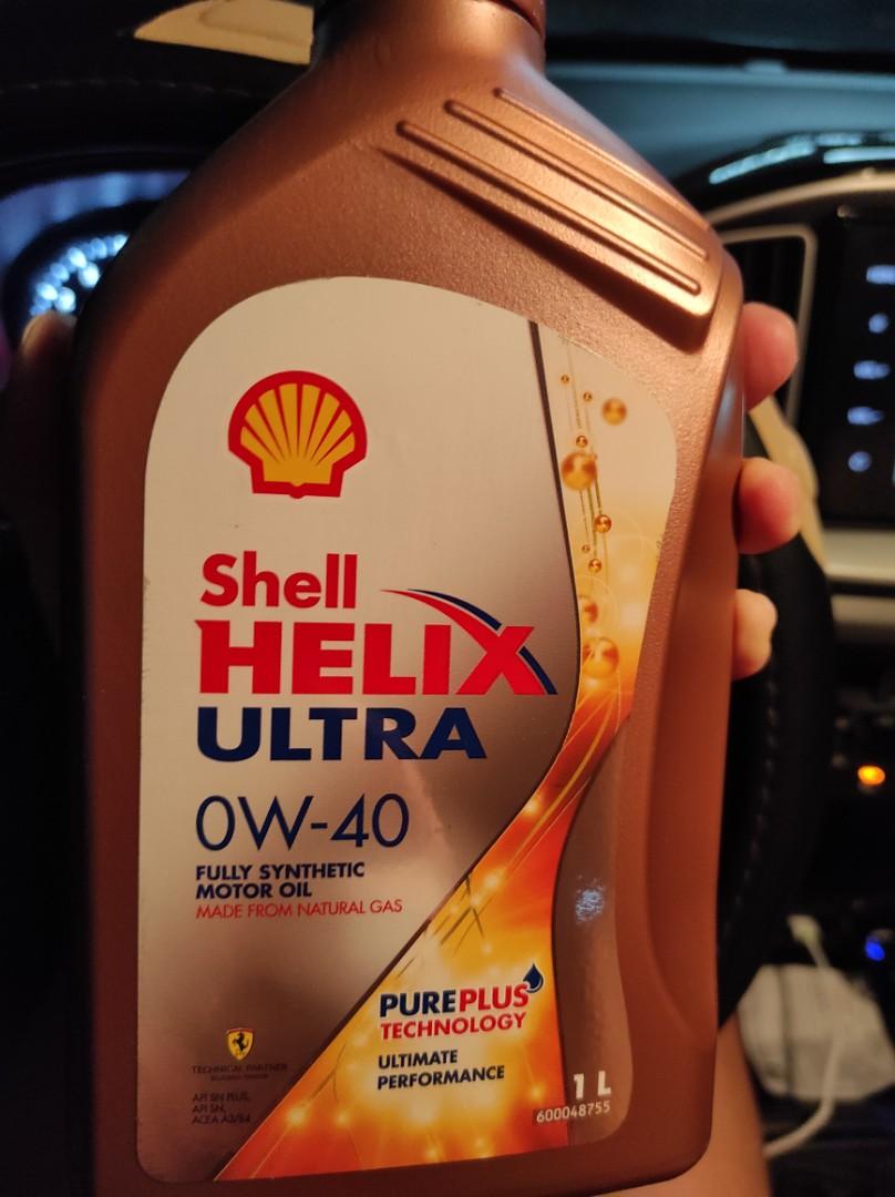 Shell Fully Synthetic motor oil, Car Parts & Accessories, Maintenance ...