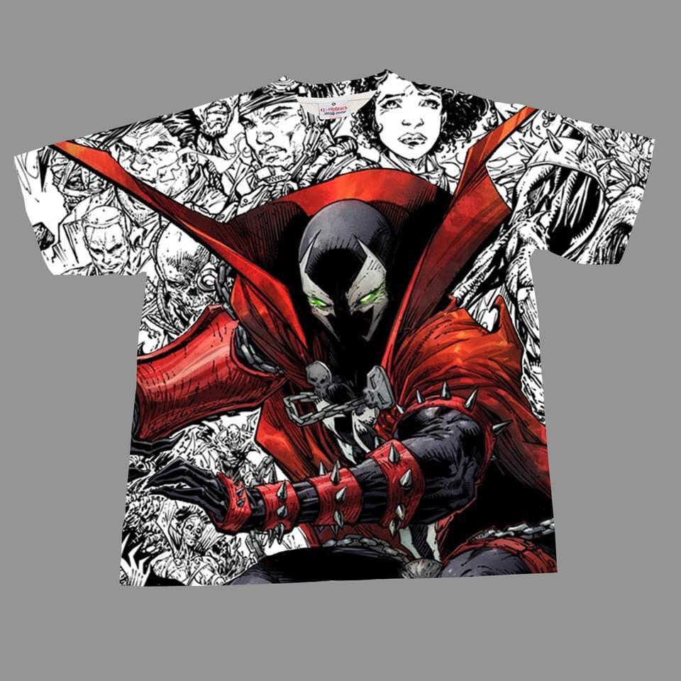 Spawn Overprint Bootleg, Men's Fashion, Tops & Sets, Tshirts & Polo ...