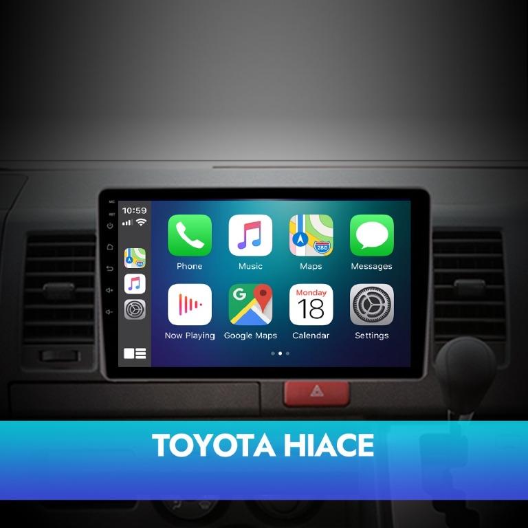 HIGH-END TOYOTA HIACE ANDROID 11 PLAYER 10.1 INCH 8 CORE ANDROID HEAD ...