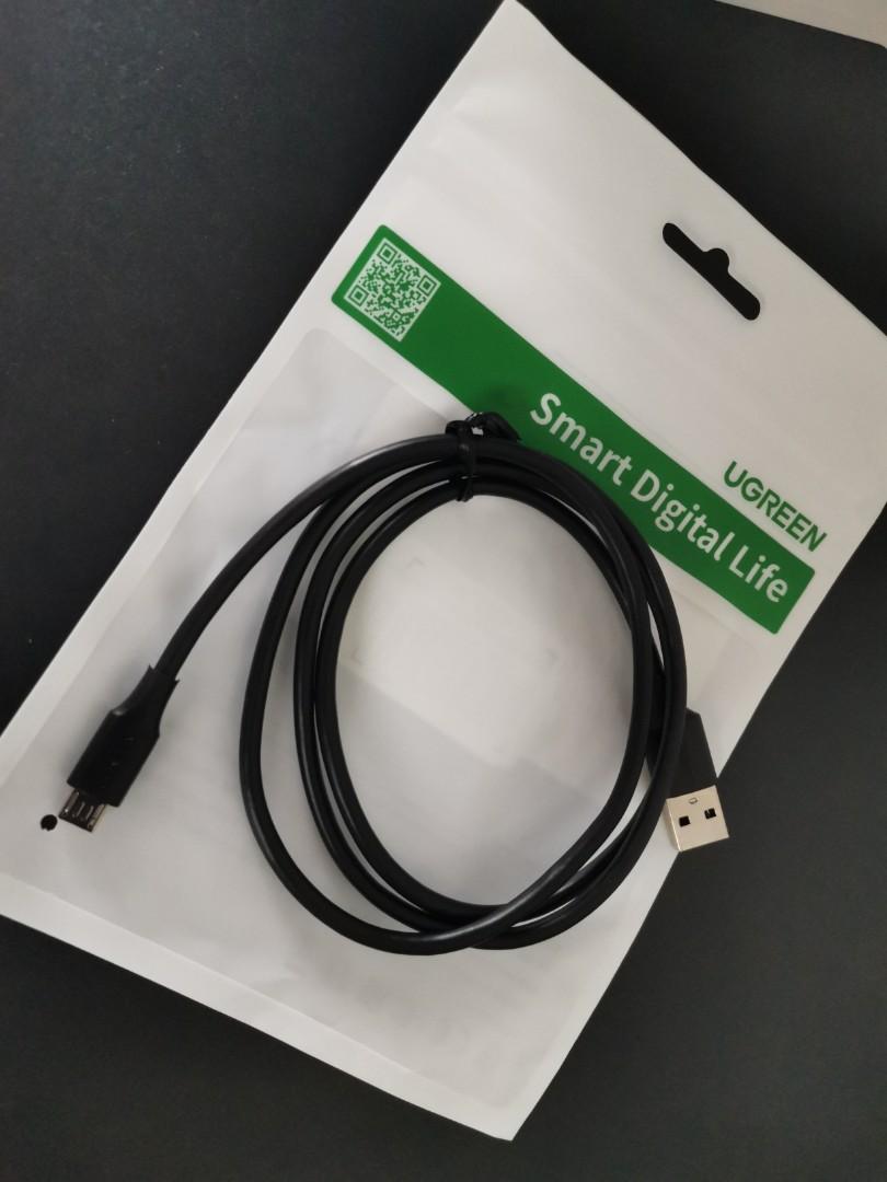Ugreen Micro USB (1 Meter) Black, Mobile Phones & Gadgets, Mobile ...