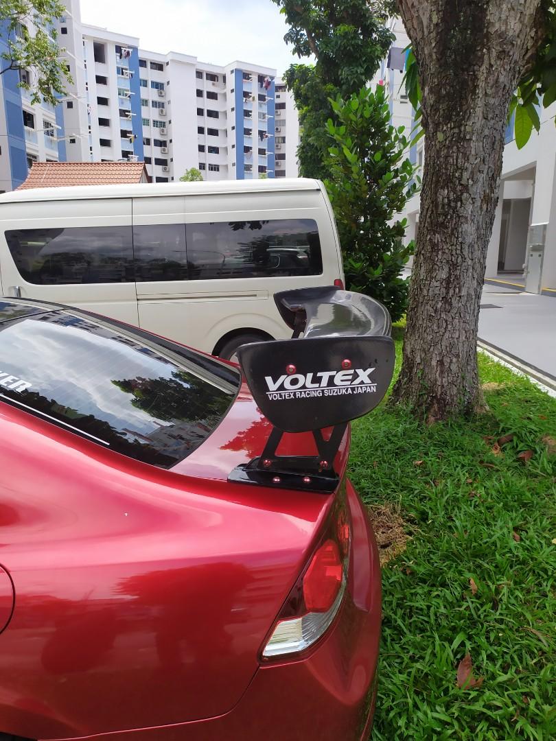 Voltex type 2 Gt Wing wrap wit Cf wrap, Car Accessories, Accessories on ...