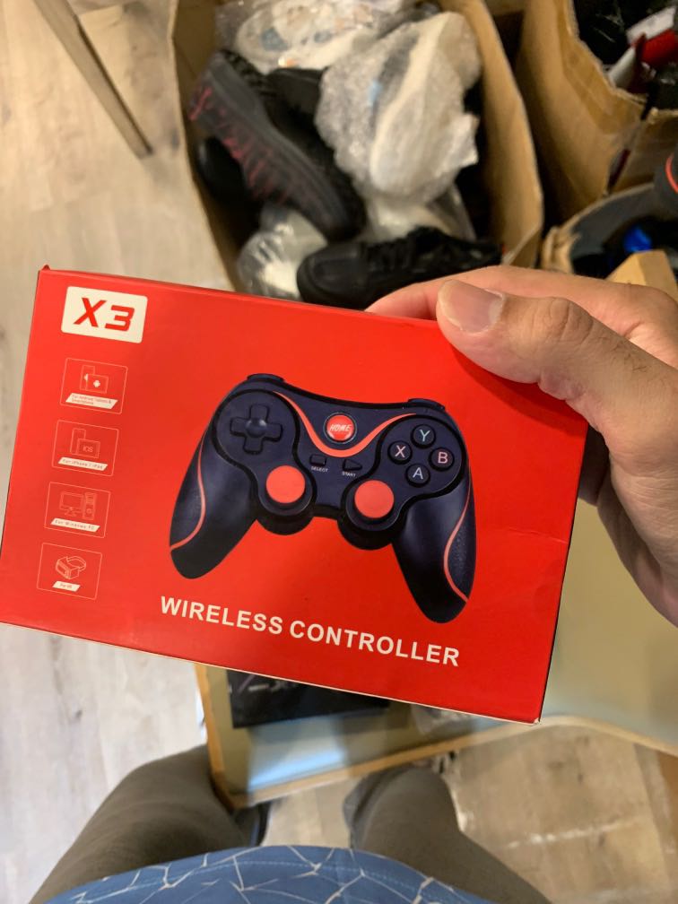 X3 Wireless Controller, 電子遊戲, 遊戲機配件, 手掣 - Carousell