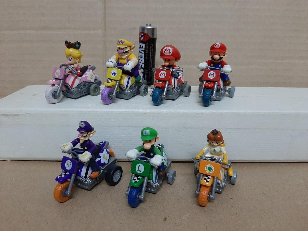 Pull Back Action Super Mario Kart Racing Gashapon Pull back Car ...