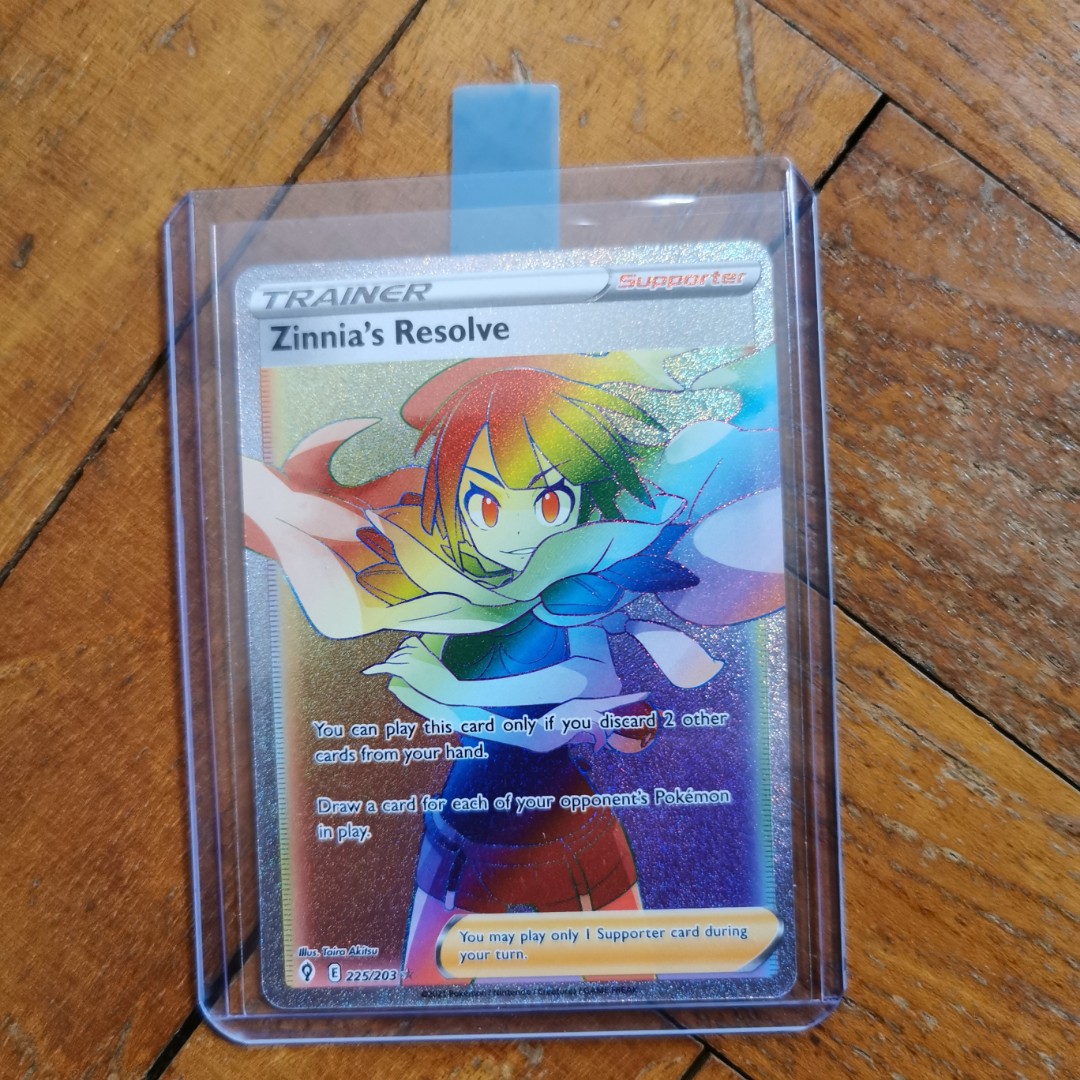 Zinnia's Resolve Rainbow Trainer Card, Hobbies & Toys, Toys & Games on ...