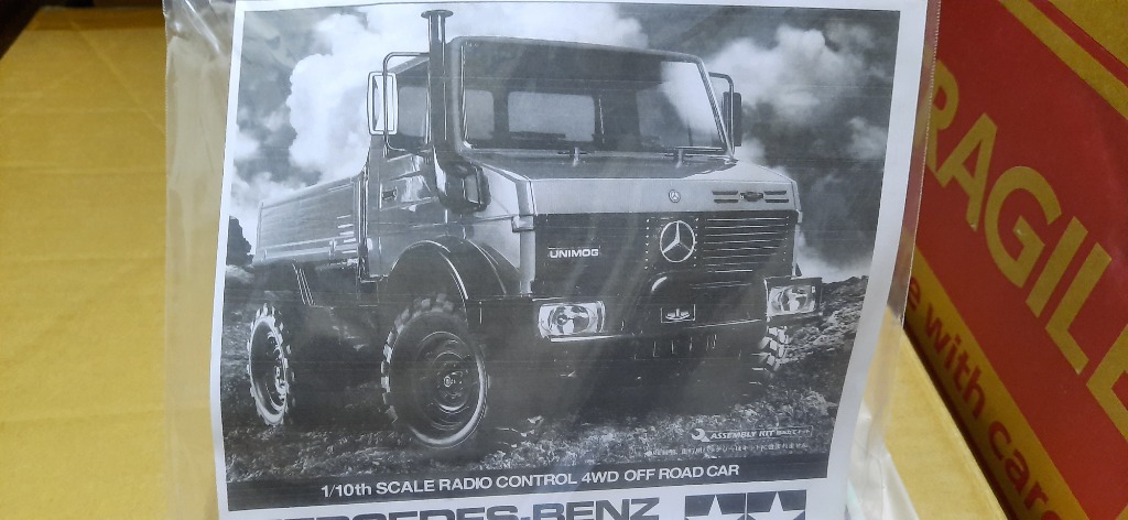 1/10 Mercedes-Benz Unimog 425 Body Part Set Tamiya RC #58609, 興趣及遊戲, 玩具 ...