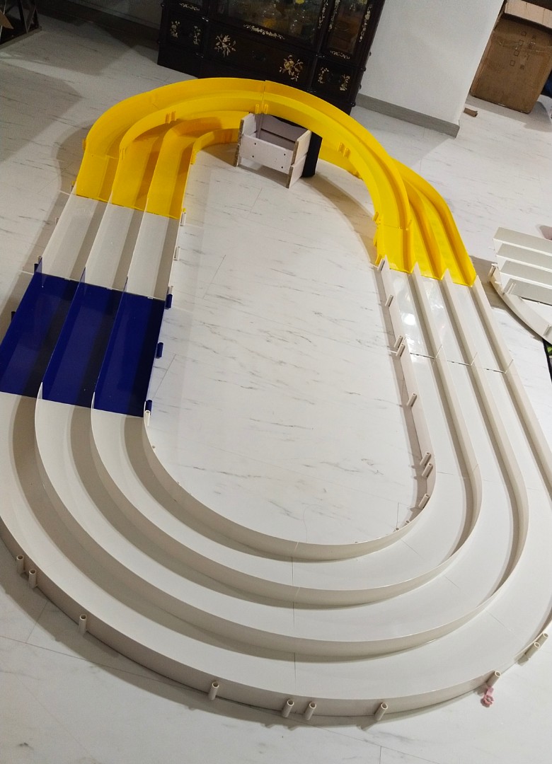 3lane tamiya track set, Hobbies & Toys, Toys & Games on Carousell
