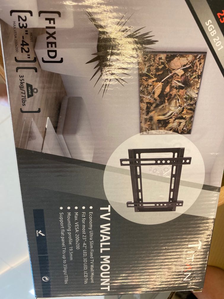 40 inch tv wall mount, TV & Home Appliances, TV & Entertainment, TV ...