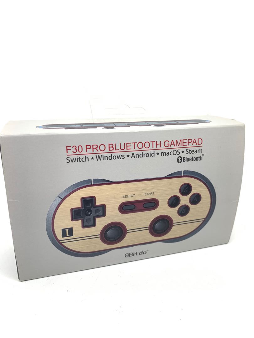 8bitdo F30 Pro Wireless Bluetooth Controller, Video Gaming, Gaming ...