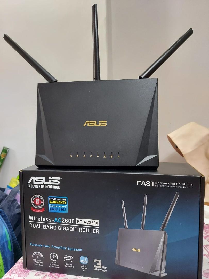 Asus RT- AC2600 router, Computers & Tech, Parts & Accessories ...