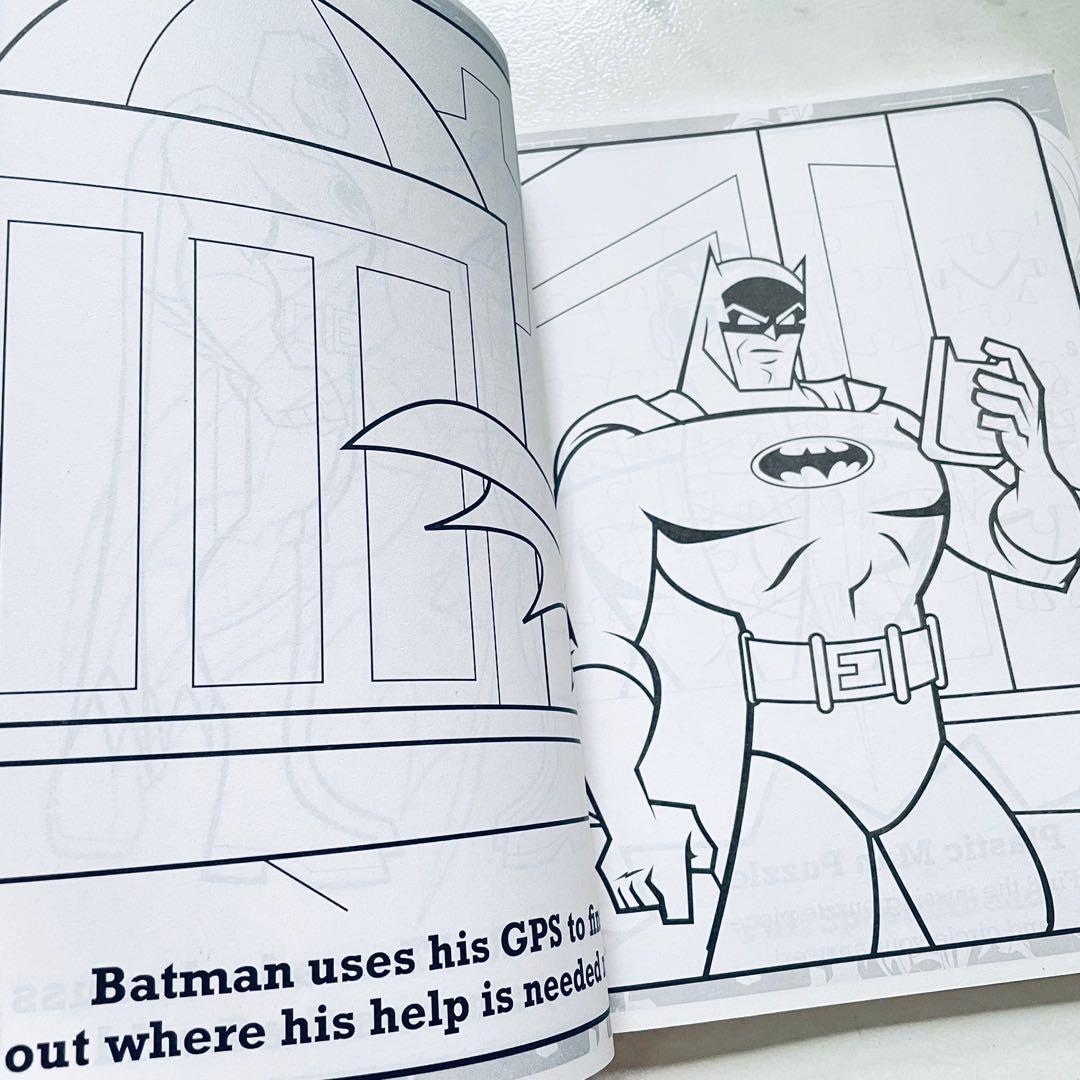 batman the brave and the bold coloring book
