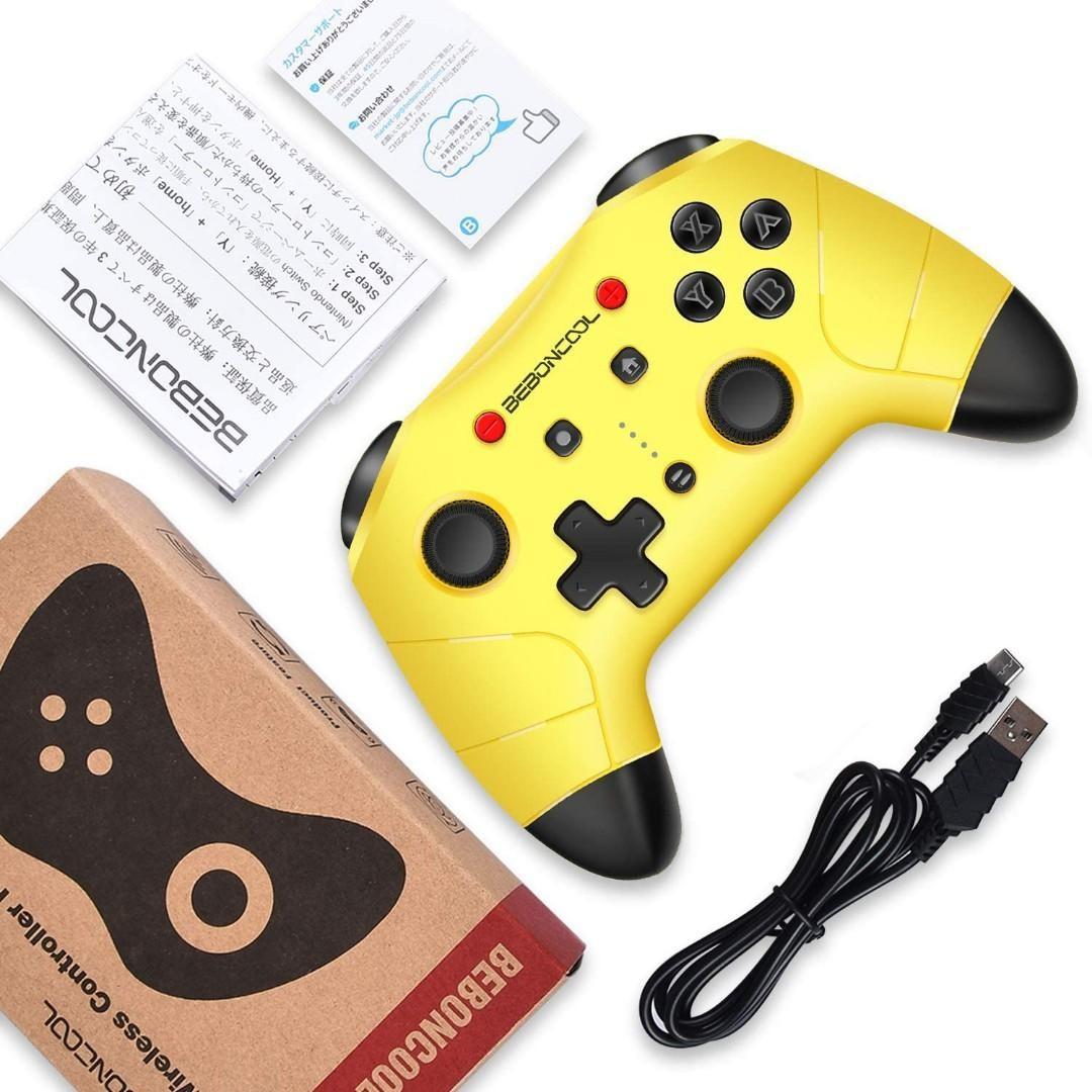 BEBONCOOL Wireless Controller for Nintendo Switch, Remote Game ...