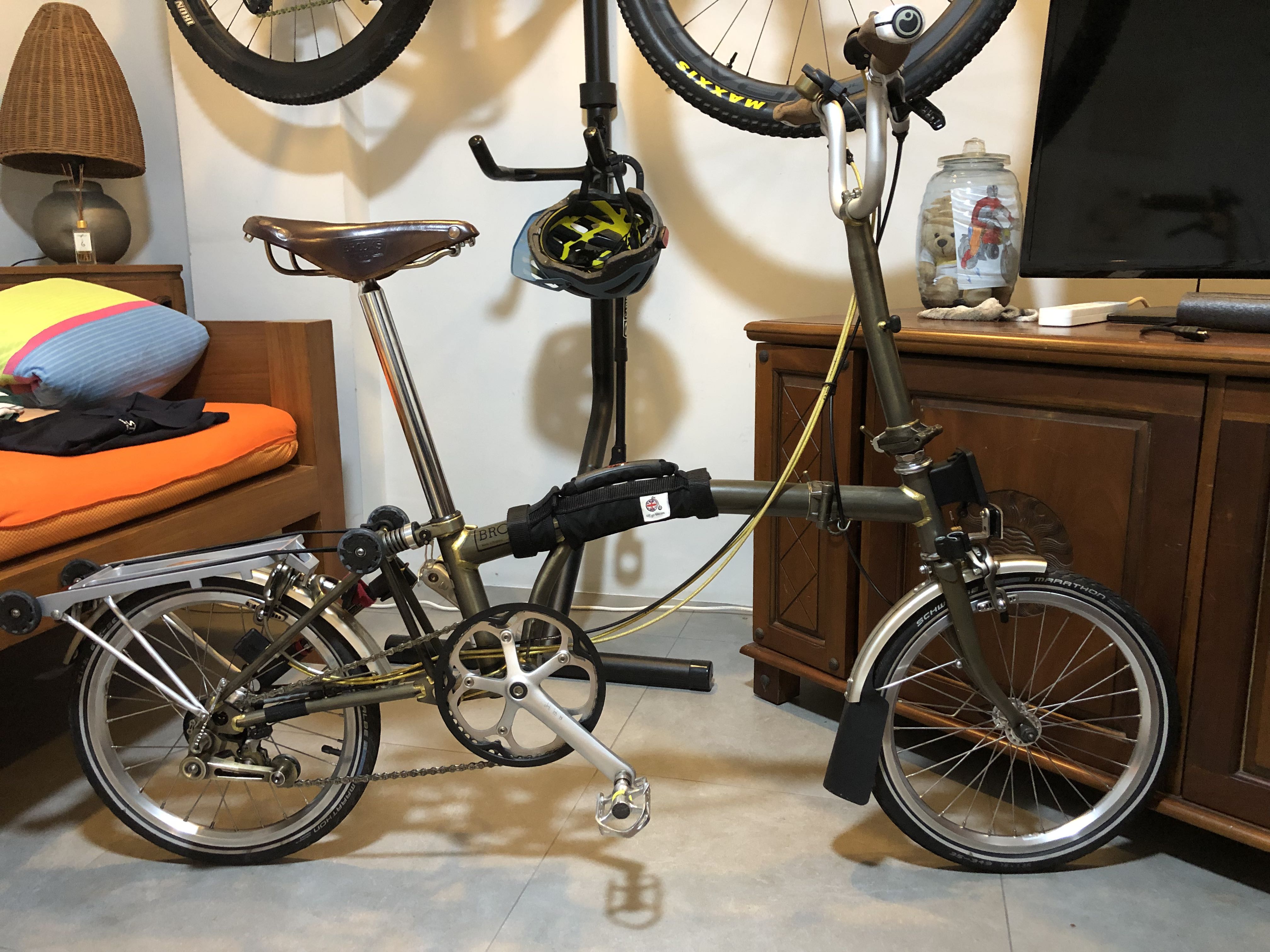 Brompton bike and accessories, Sports Equipment, Bicycles & Parts ...