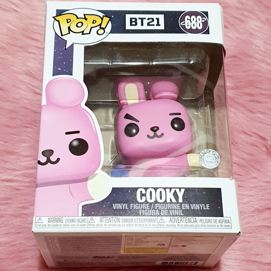 BTS BT21 Cooky Funko Pop Official with Dented Box, Hobbies & Toys, Toys ...