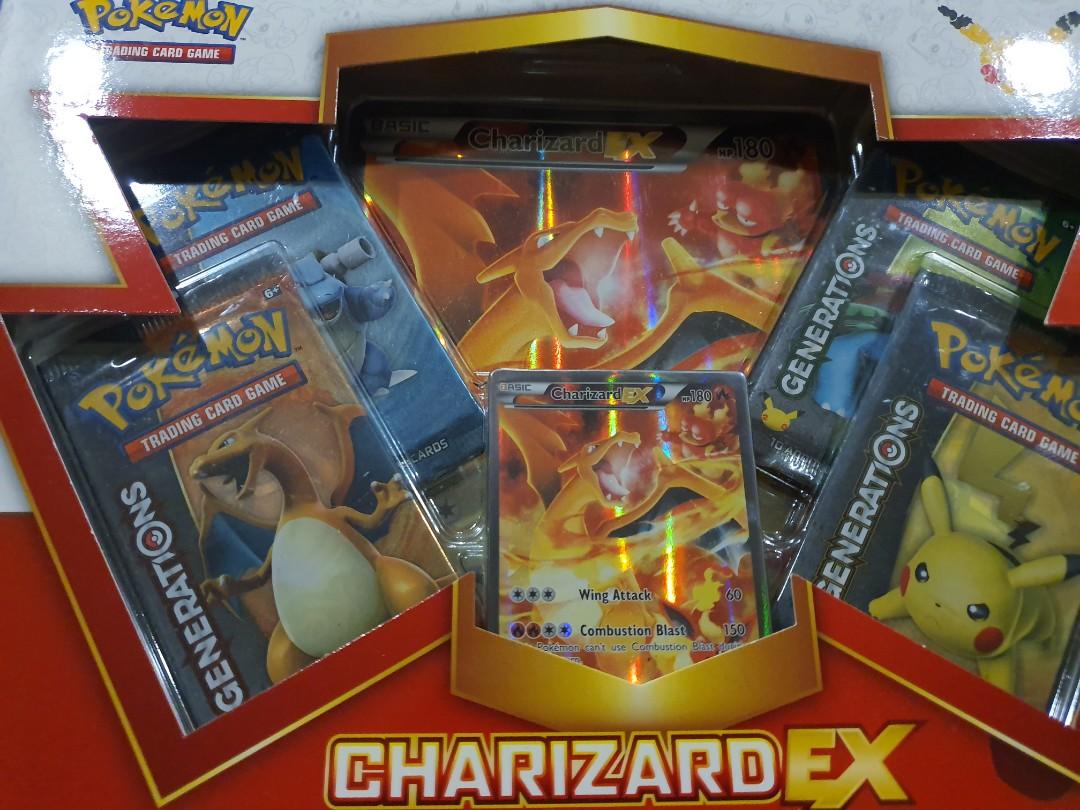 Charizard EX Red and Blue Collection, Hobbies & Toys, Toys & Games on ...