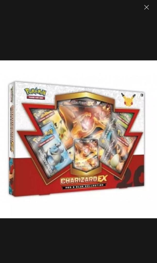 Charizard EX Red and Blue Collection, Hobbies & Toys, Toys & Games on ...