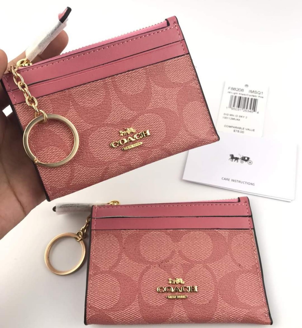 Coach Coin Purse in Signature, Women's Fashion, Bags & Wallets, Wallets ...