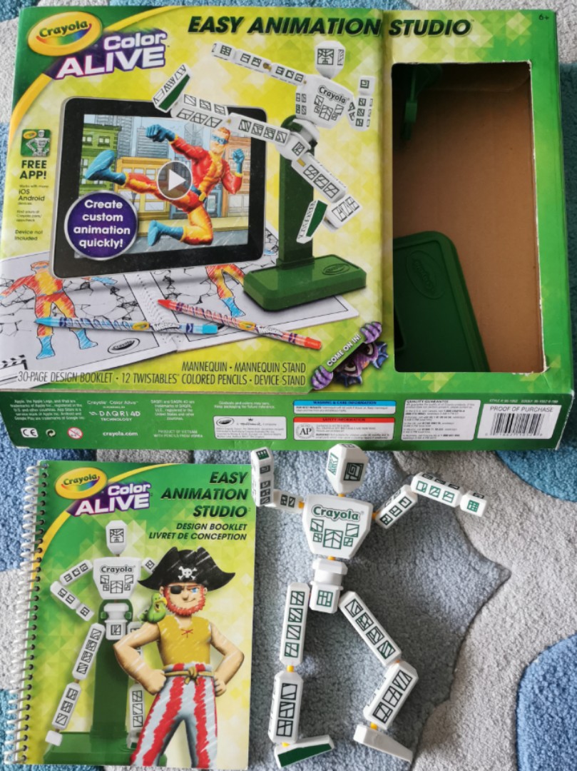 Crayola animation studio, Hobbies & Toys, Toys & Games on Carousell