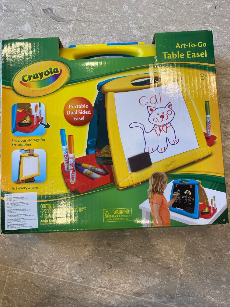 Crayola art to go table easel, Babies & Kids, Baby Nursery & Kids ...