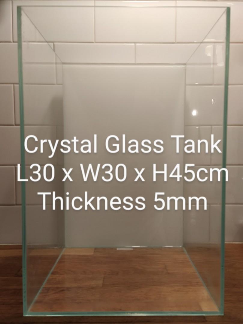 Crystal Glass Aquarium Fish Aquascape Tank, Pet Supplies, Homes & Other ...