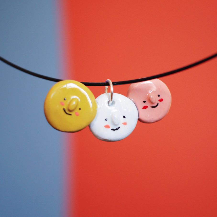Dango Moon Man x Necklace, Women's Fashion, Jewelry & Organisers ...