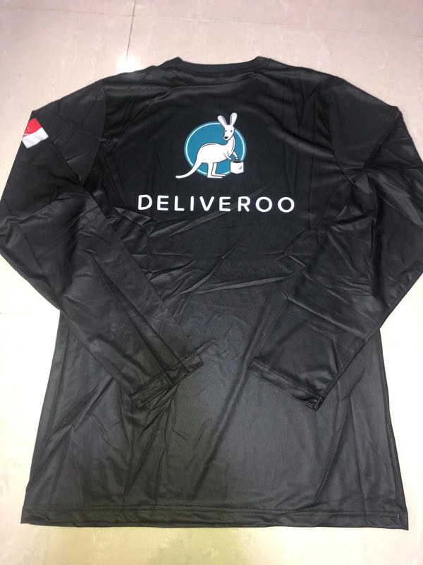 Deliveroo t-shirt, Motorcycles, Motorcycle Apparel on Carousell