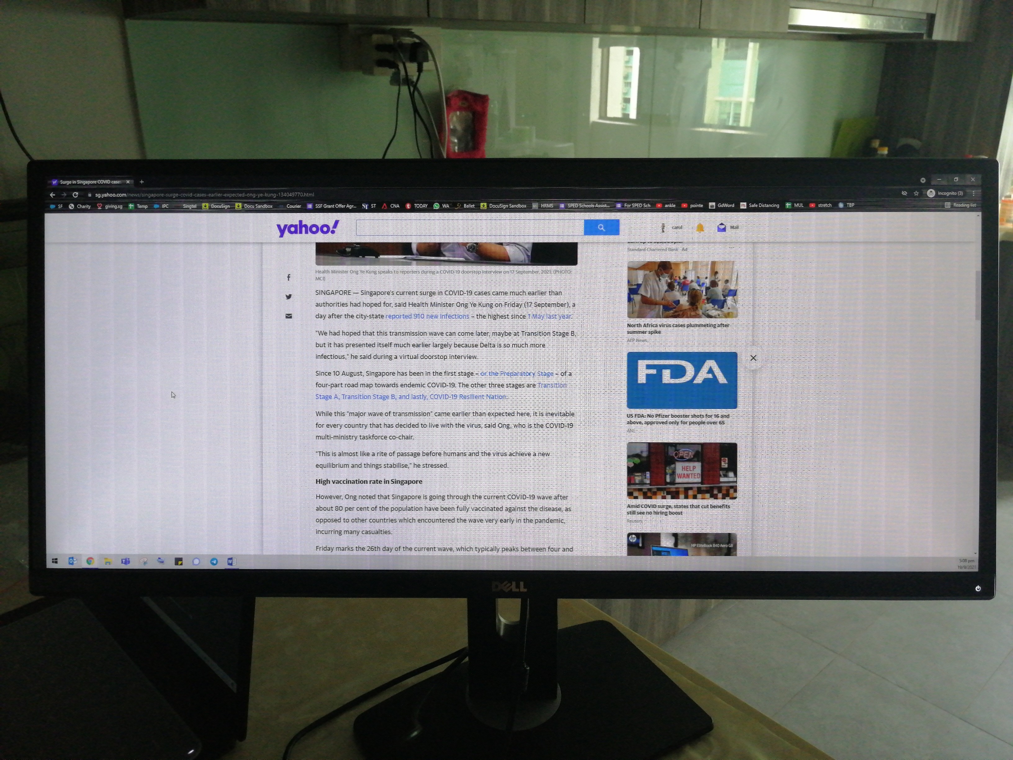 Dell 29" Ultrawide Full HD PC Computer Monitor U2913WM, Computers ...