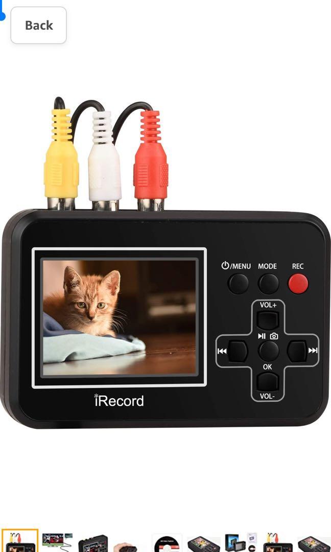 DIGITNOW Video to Digital Converter,VHS to Digital Converter to Capture ...