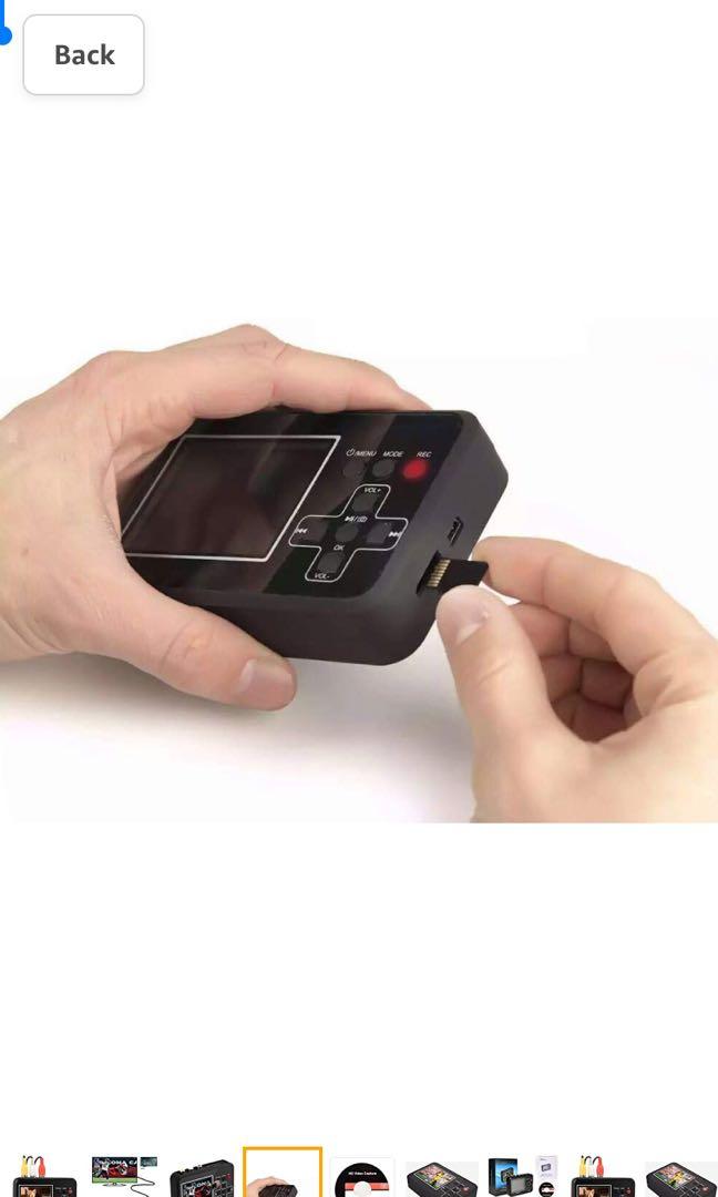 DIGITNOW Video to Digital Converter,VHS to Digital Converter to Capture ...