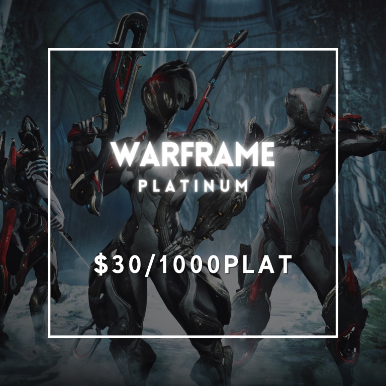 Warframe Platinum, Video Gaming, Gaming Accessories, In-Game Products ...