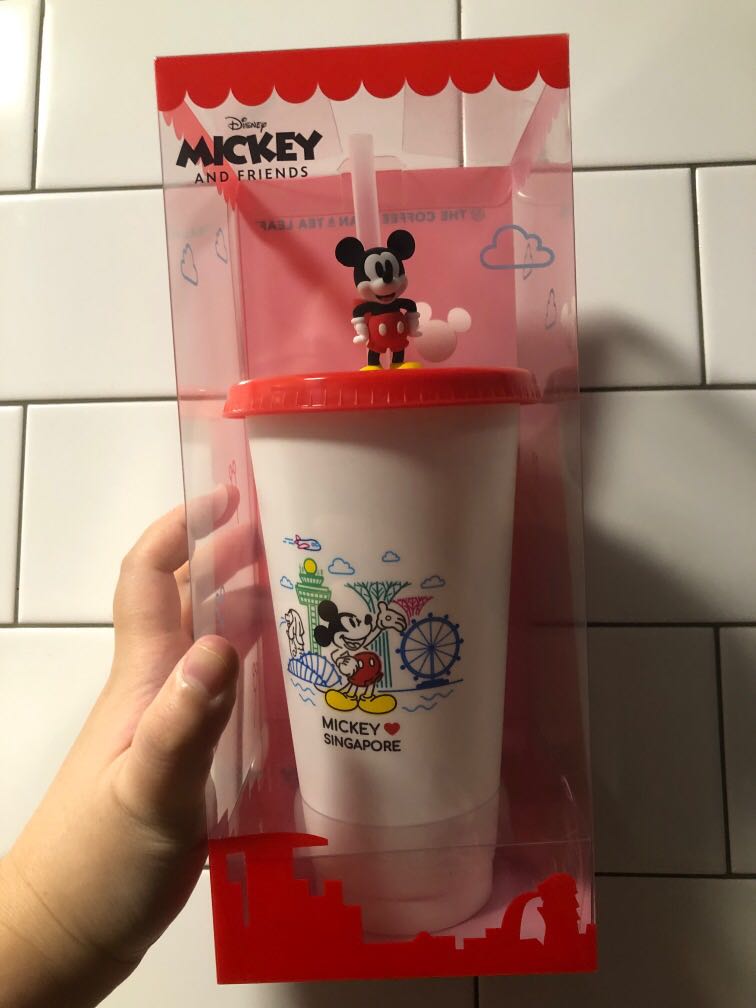 Disney Mickey cup from coffee bean, Furniture & Home Living, Kitchenware & Tableware, Water ...