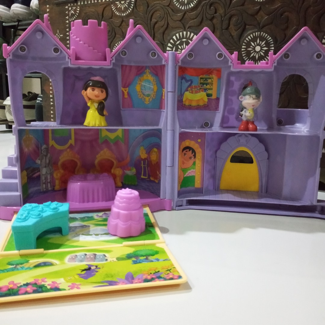 dora castle play set, Hobbies & Toys, Toys & Games on Carousell