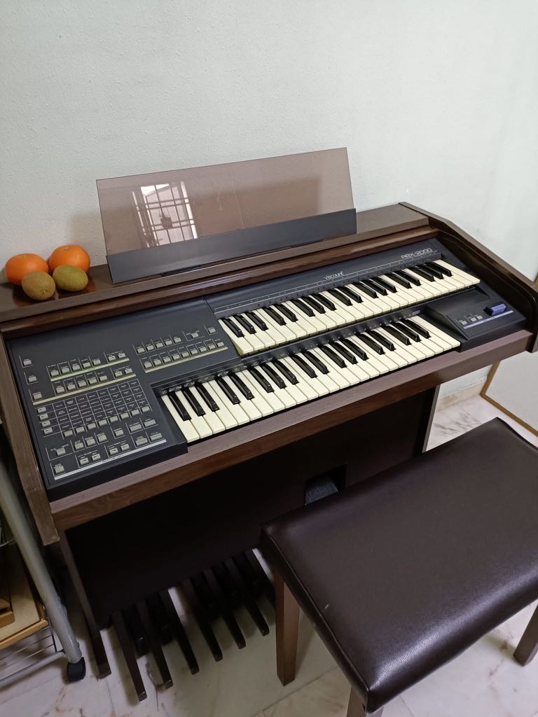 Electric organ, Hobbies & Toys, Music & Media, Musical Instruments on ...