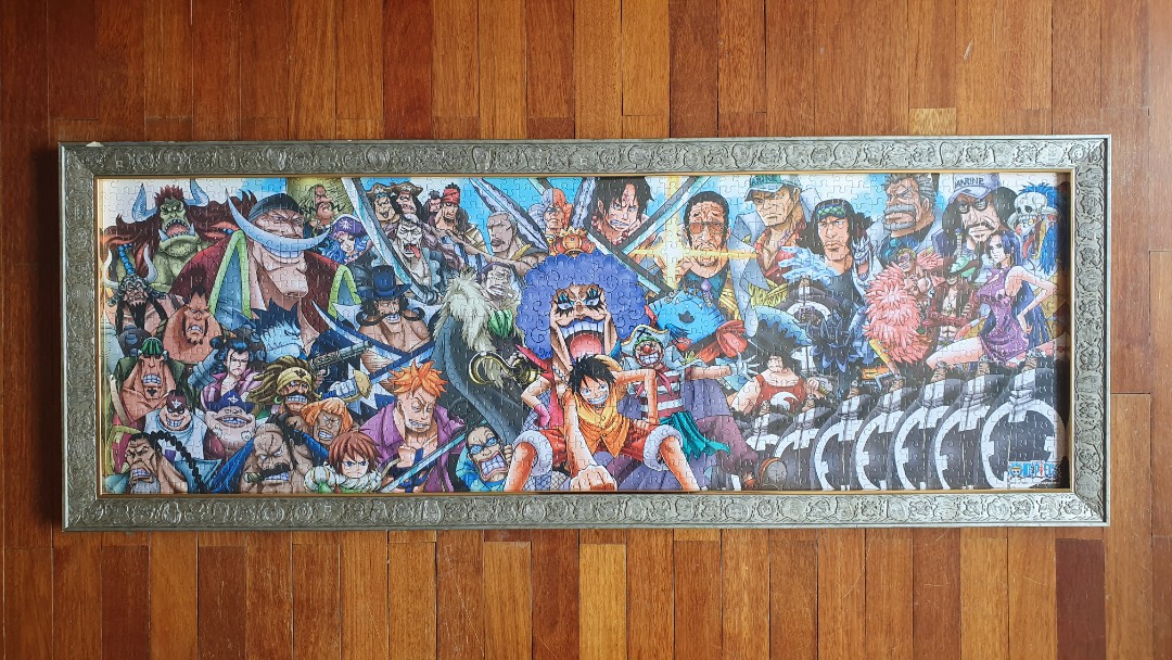 Ensky One Piece Ultimate Puzzle Frame + Ensky 954 piece One Piece ...
