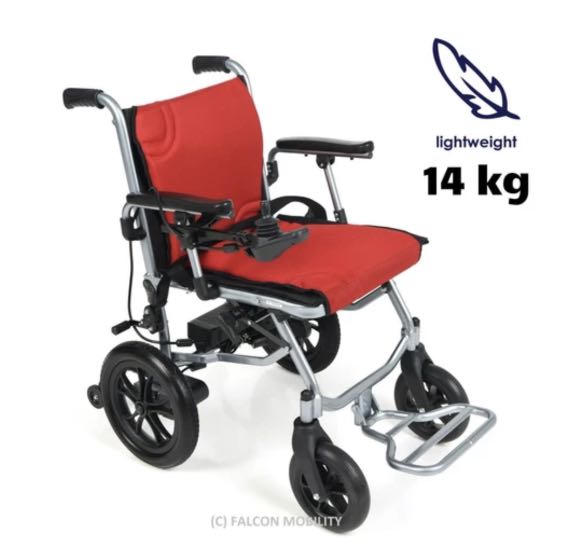 Falcon Motorized Dual Control Wheelchair - ultra light mobility chair ...