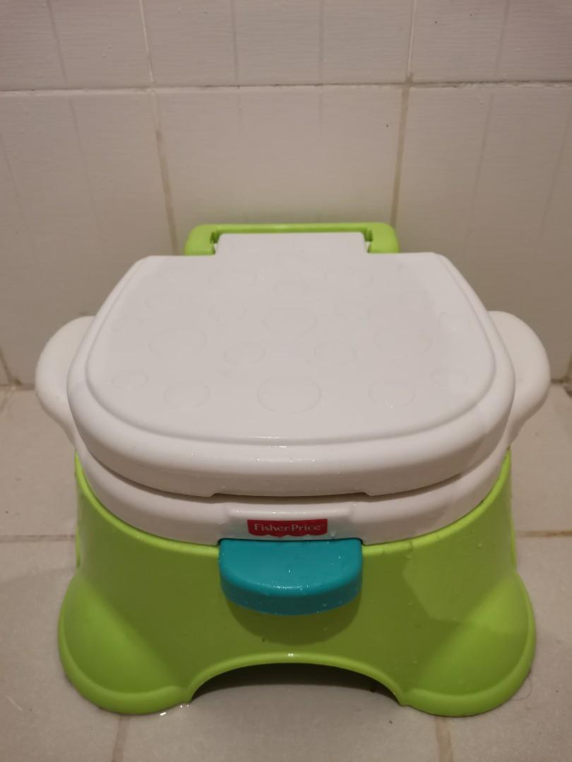 Fisher price royal step stool potty, Babies & Kids, Bathing & Changing ...