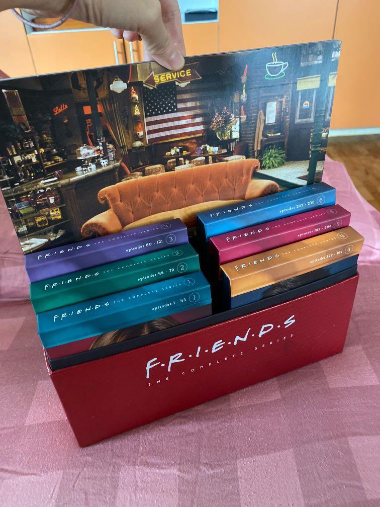 Friends dvd box set, Hobbies & Toys, Music & Media, CDs & DVDs on Carousell