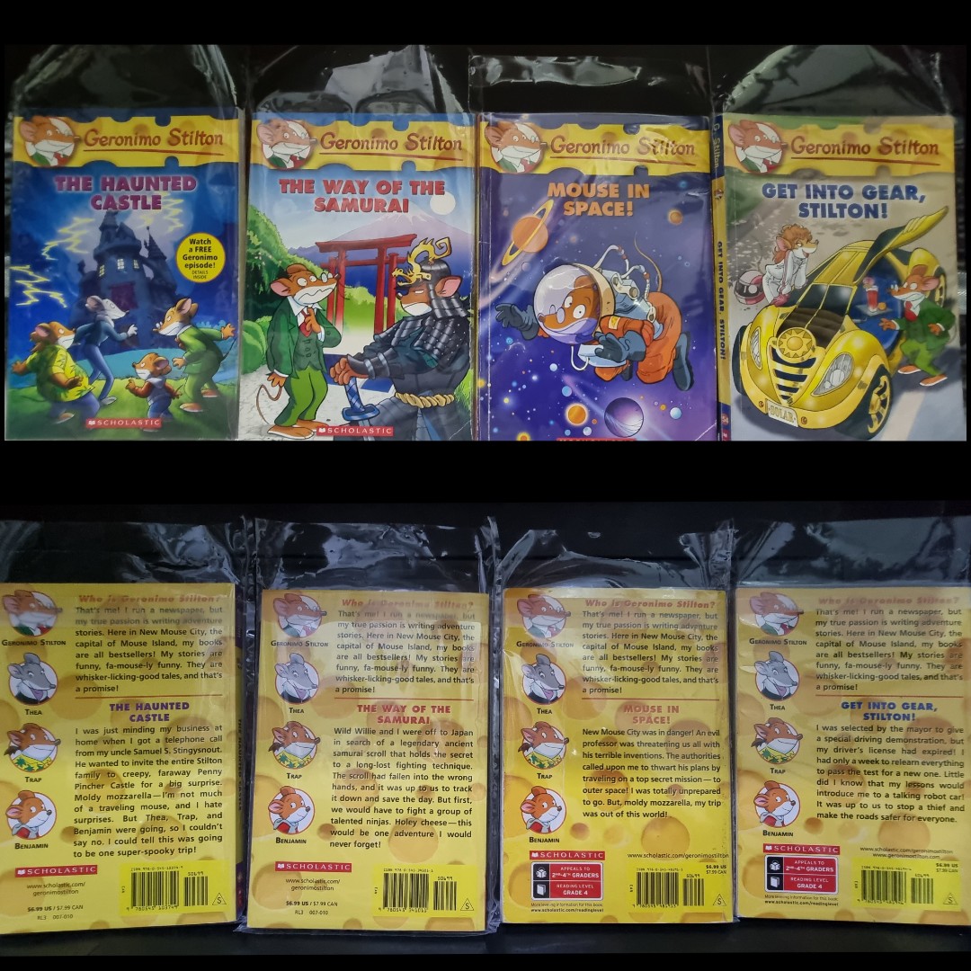 Geronimo: The Haunted Castle, The Way of the Samurai, Mouse in Space ...