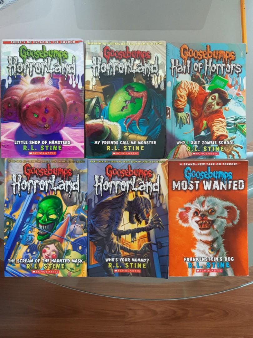 Goosebumps HorrorLand books, Hobbies & Toys, Books & Magazines, Fiction ...