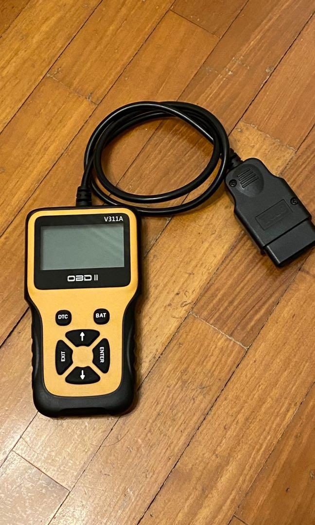 Handheld OBD II scanner, Car Accessories, Electronics & Lights on Carousell