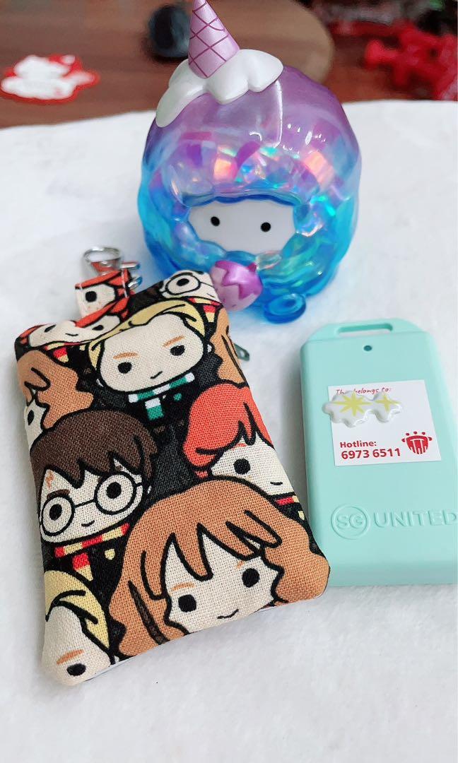 Harry Potter trace together token cover pouch holder, Hobbies & Toys ...