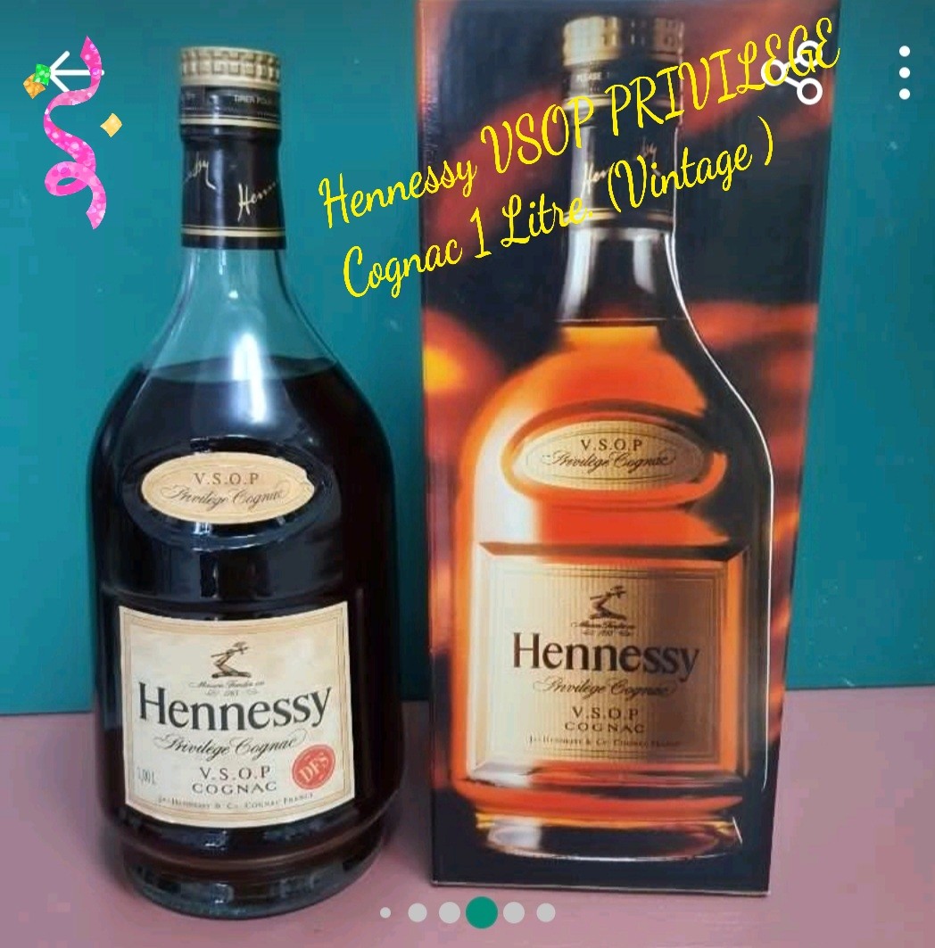 Hennessy VSOP Privilege Cognac ., Food & Drinks, Alcoholic Beverages on Carousell