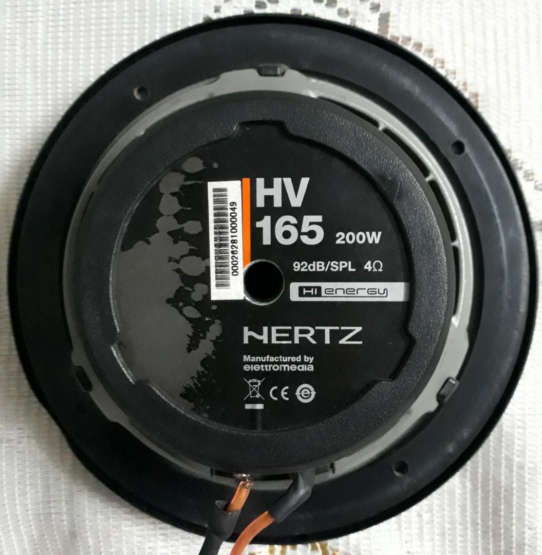 HERTZ HV165 200W, Auto Accessories on Carousell