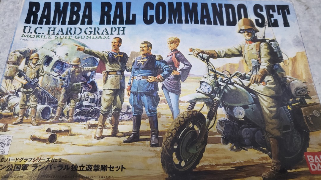 Hg mg pg 1/35 Ramba Ral commando set 齊件爛尾 尾模型, 興趣及遊戲, 玩具 & 遊戲類 - Carousell