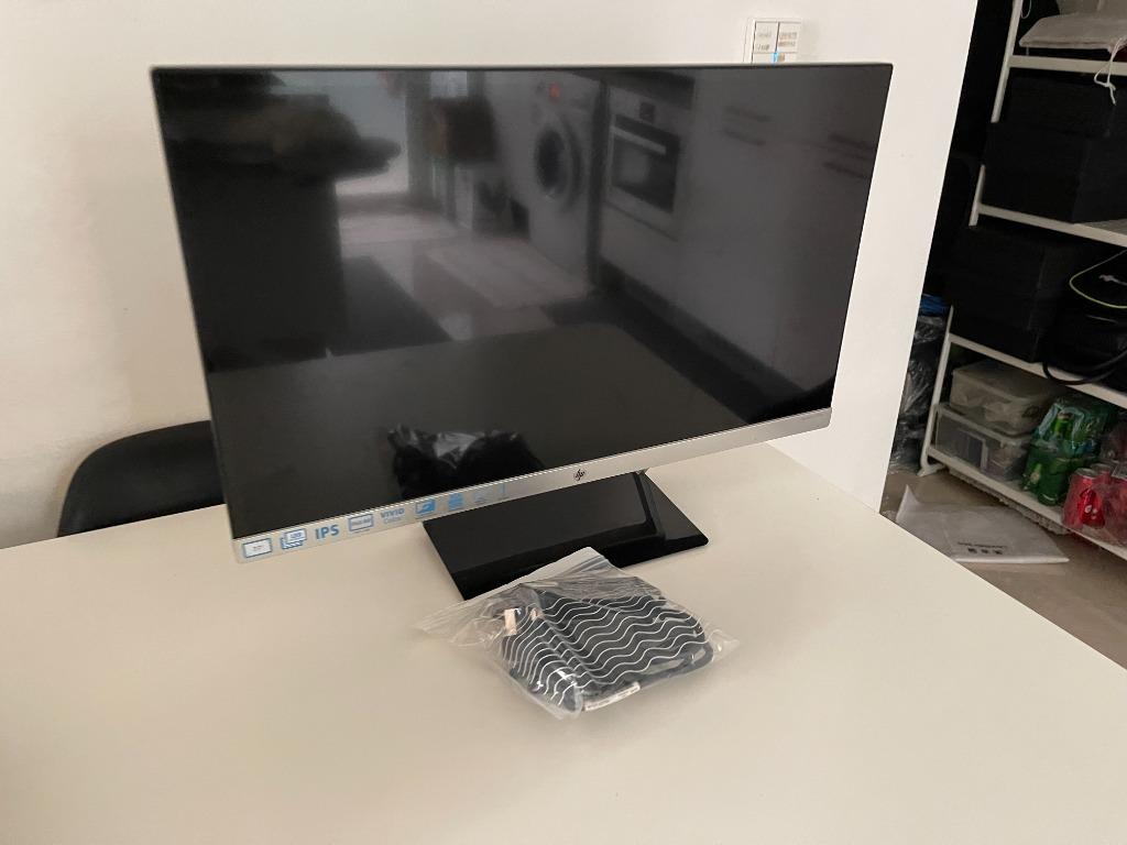 HP Pavilion 27cw 27-inch IPS LED Backlit Monitor, Computers & Tech ...