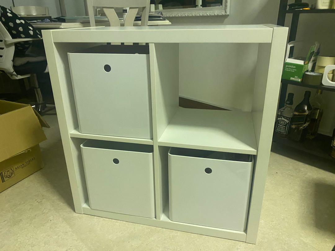 Ikea Kallax 2x2, Furniture & Home Living, Furniture, Shelves, Cabinets ...