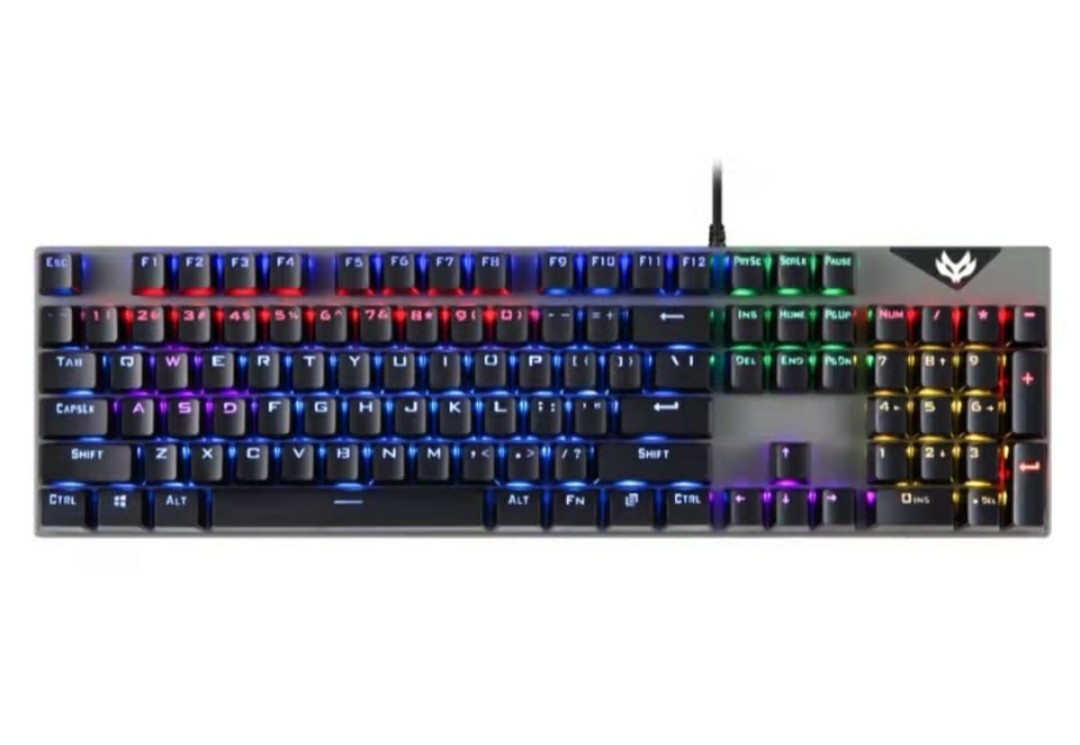 K66 Wired Gaming RGB Mechanical Keyboard 104-Key, Computers & Tech ...