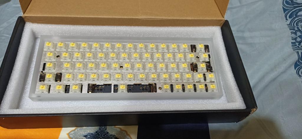 KBDFans Tofu60 Acrylic Frosted 60% Custom Keyboard, Computers & Tech ...