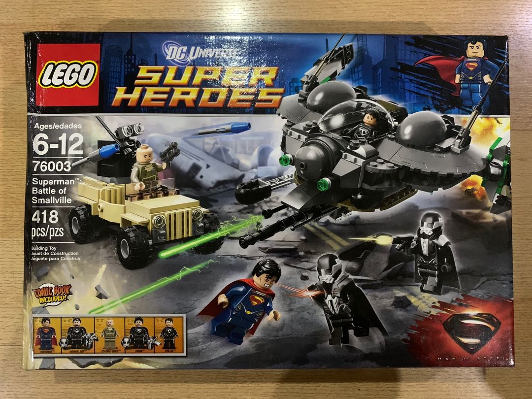 LEGO Super Heroes 76003 Superman Battle of Smallville, Hobbies & Toys ...